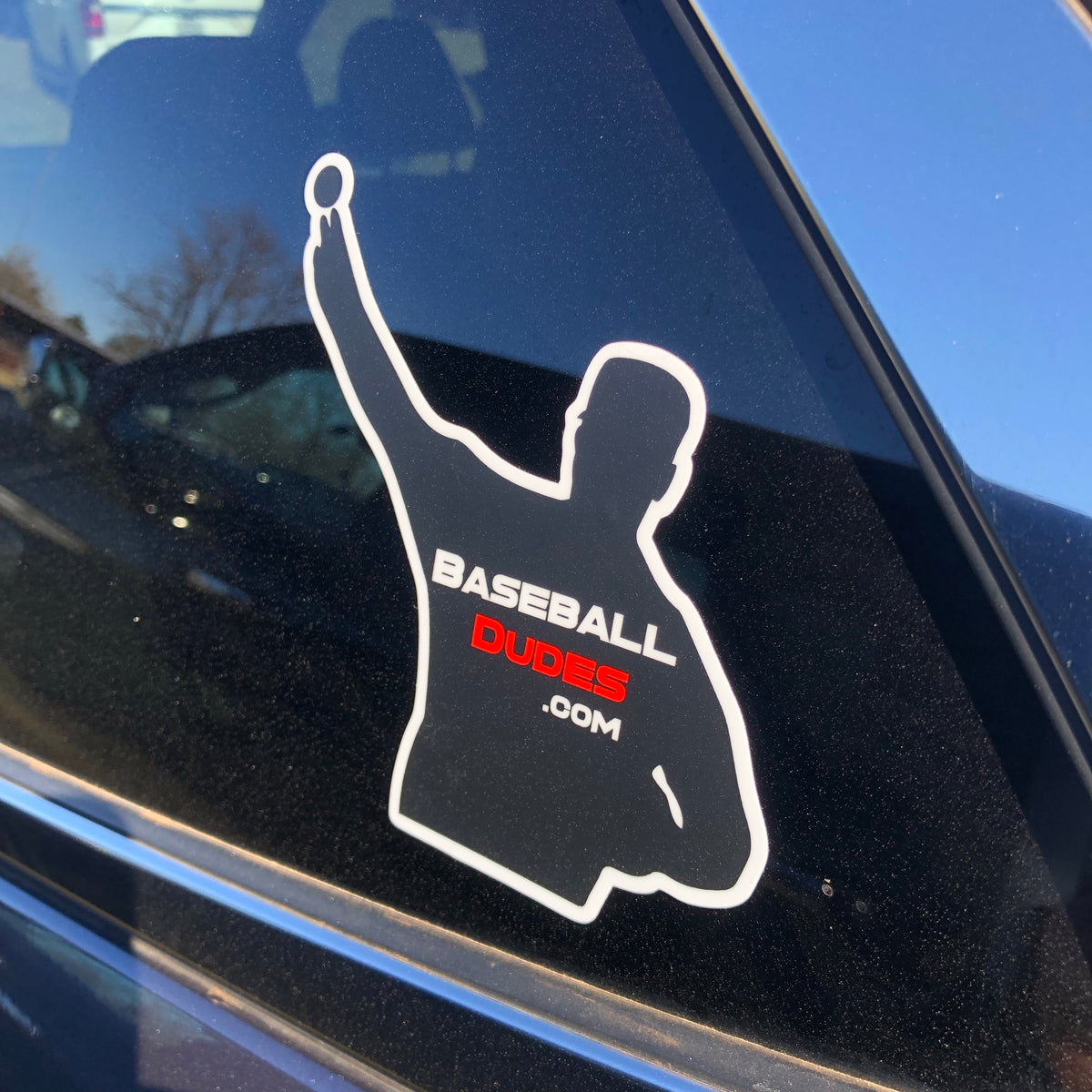 Baseball Dudes Logo Sticker